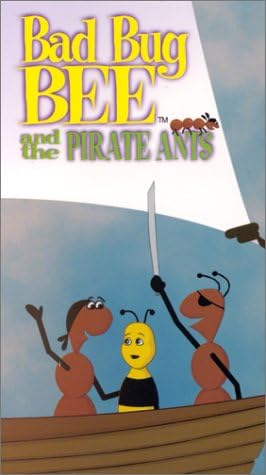 Amazon.co.jp: Bad Bug Bee & the Pirate Ants [VHS] : Bad Bug Bee & the ...
