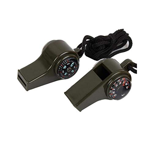 Buy PAWSAM 3 in 1 High Decibel Whistle with Compass and Thermometer ...