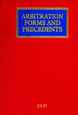 Buy Arbitration Forms and Precedents (Arbitration & ADR practice) Book ...