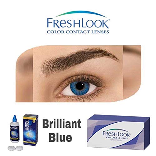 Buy Freshlook Colorblends Contact Lens with Lens Case & Solution - 2 ...