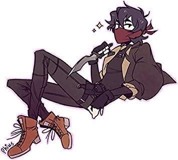 Amazon.com: MR3Graphics Magnet Ninja Mullet Magnetic Car Sticker Decal ...