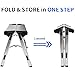 Amazon.com: Folding Step Stool Small Foldable Step Stool One Step ...