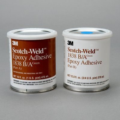 3M (1838L) Epoxy Adhesive 1838L Translucent Part A, 5 Gallon: Amazon ...