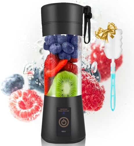 Portable Blender Bottle for Smoothies and Shakes, Mini Portable Juicer ...