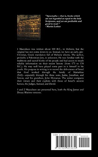 Snapklik.com : Books Of The Maccabees