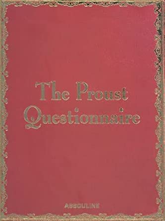 The Proust Questionnaire: Carter, William C.: 9782843236716: Amazon.com ...