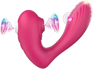 Vibrador Punto G para Mujer,10 Modos Potente Consolador Estimulador de Clítoris,USB Recargable ...