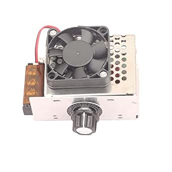220V 4000W 20A AC Motor Speed Controller SCR Voltage Regulator Fan ...