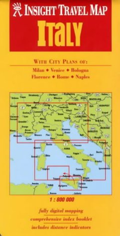 Italy Insight Travel Map: Amazon.co.uk: 9789812345462: Books