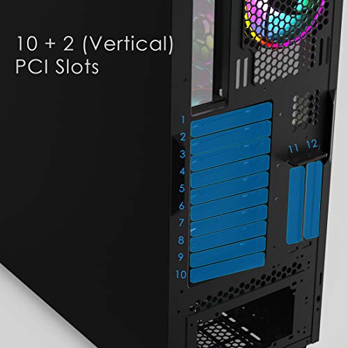 Anidees AI Crystal XL PRO RGB Full Tower Tempered Glass XL-ATX/E-ATX ...