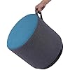 Amazon.com: Sunon Round Pouf Ottoman, Wooden Leg Small Ottoman Stool ...