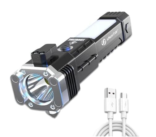 Buy REKTU LED 3W Torch Light Rechargeable Torch Flashlight,Long ...