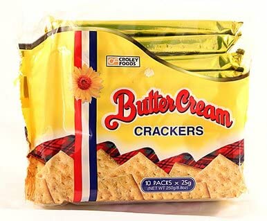Croley Foods Buttercream Crackers - Original Flavor, 8.8 oz (250g) 10 ...