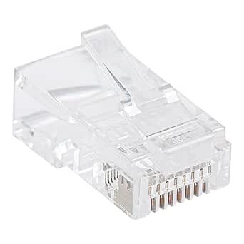 Honeywell CAT 6 RJ45 Modular Jack Plug (Pack of 100) : Amazon.in ...