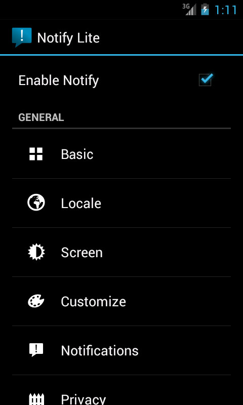 Notify Lite - App on Amazon Appstore