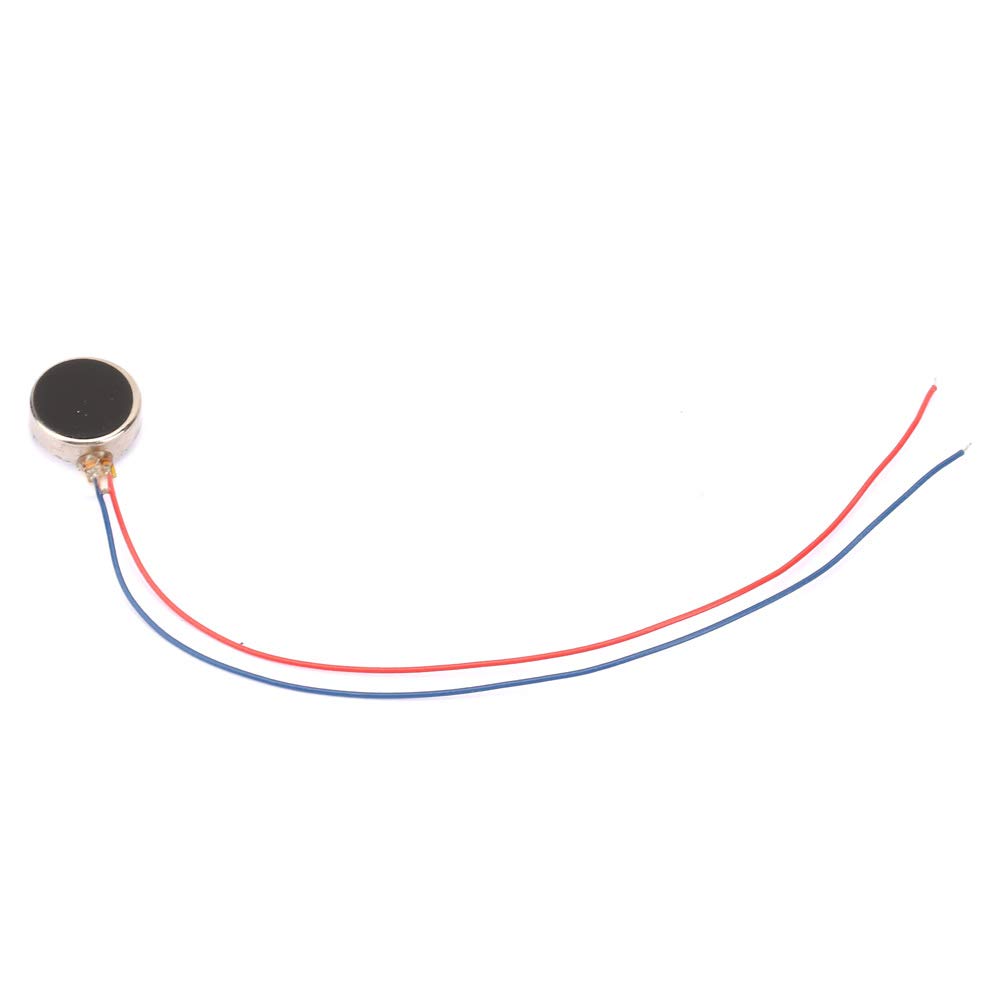 Vibrating Motor Mini, 5pcs DC 3V 80mA Pager and Cell Phone Coin Flat ...