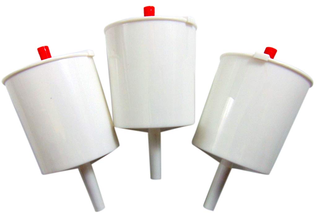 Amazon.com: White Plastic Push Button Lever Hand Communion Cup Filler ...