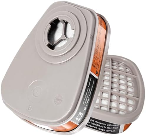 Amazon.com: 6001 Filter Cartridges for Respirator, Replacement ...