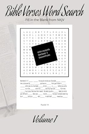 Bible Verses Word Search: Fill in the Blank from NKJV: Williams, Chuck ...