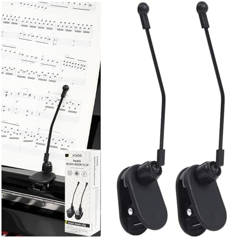Amazon.com: Metal Music Book Clip and Page Holder - Sheet Music Holders ...