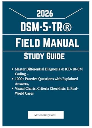 DSM-5-TR Study Guide 2026: Field Manual: Master Differential Diagnosis ...