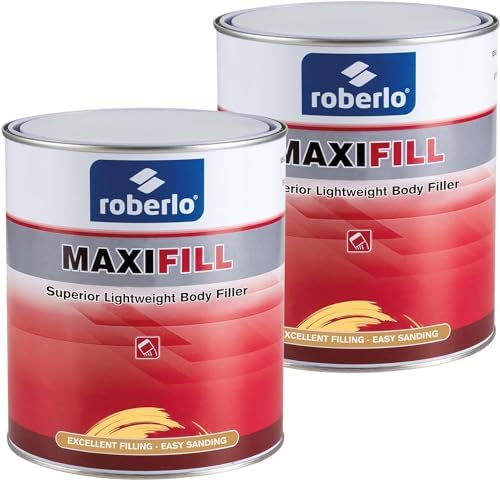 Amazon.com: Roberlo Maxilight Superior Lightweight Auto Body Filler ...