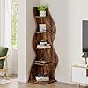 Amazon.com: Tribesigns Corner Shelf, Rustic 5-Tier Wall Corner ...