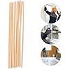 10 pcs Triangular Wooden Strip Wood Strips Wooden molding Trim for ...