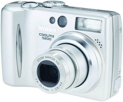 Amazon.com : Nikon Coolpix 5200 5MP Digital Camera with 3x Optical Zoom ...