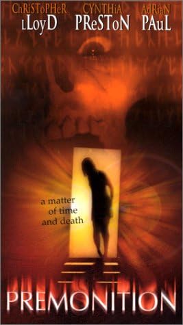 Premonition [VHS] : Cynthia Preston, Adrian Paul, Christopher Lloyd ...