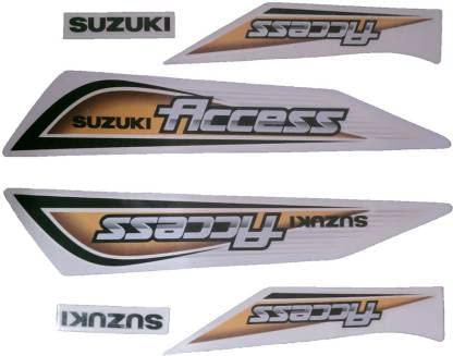 Bike Body Multi-Color Fancy Decals kit Stickers for Suzuki-Access ...