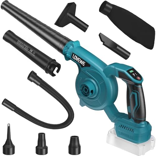 Amazon.com: Cordless Leaf Blower for Milwaukee 18V Battery with ...