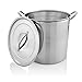 Amazon.com: MARBELLA 6 Quart Stainless Steel Stockpot with Lid Food ...
