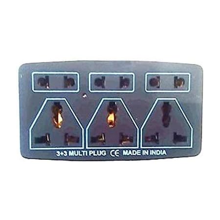 ORCOA Conversion Plug 5 Amp Multi Plug Socket 3 Pin Multiplug : Amazon ...