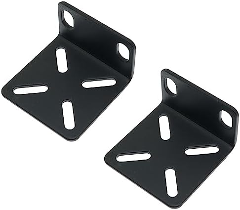 Amazon.com: Maxmoral 2pcs Adjustable Rack Ears Rack Mount Kit for 17.3 ...