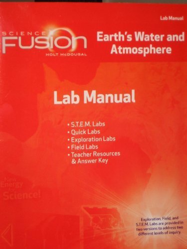 Amazon.com: Lab Manual Module F Grades 6-8: Module F: Earth's Water and Atmosphere ...
