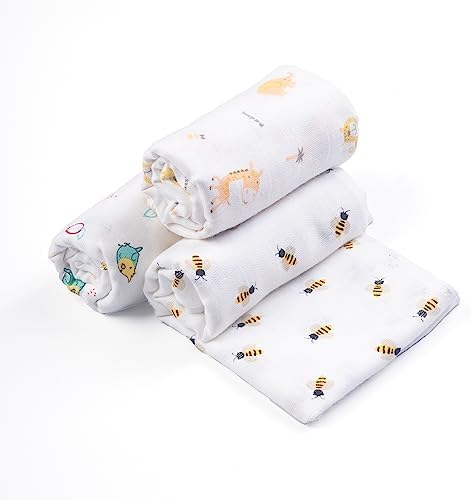 Dr Dad 100% Cotton Muslin Swaddle (Pack of 1 Pc) : Amazon.in: Baby Products