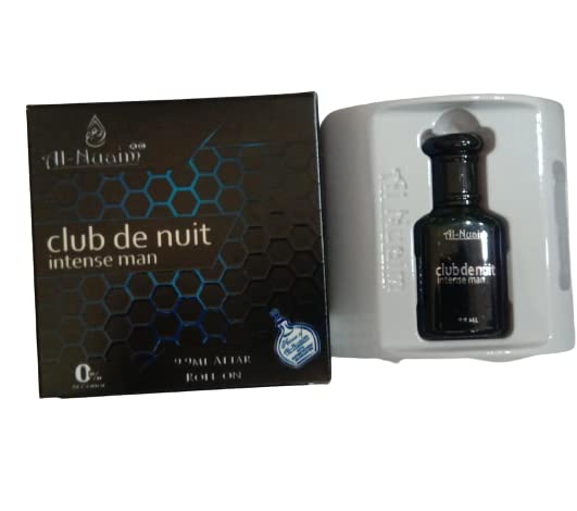 CLUB DE NUIT intense man REFRESHABLE PERFUME SPERAY Concentrated Attar ...
