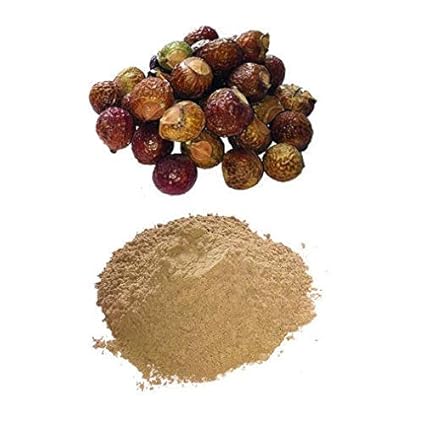 Organic Reetha Powder, Kunkudukai powder, Aritha, Ritha, Soapnut (100 ...