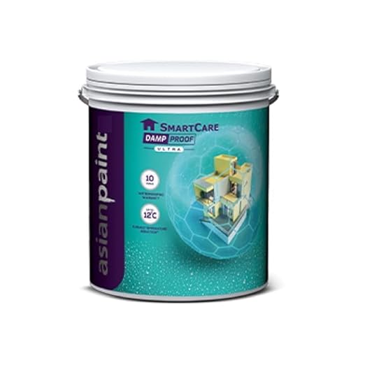 Asian Paint Smart Care Damp Proof Ultra,PU Hybrid Waterproofing,12-Year ...