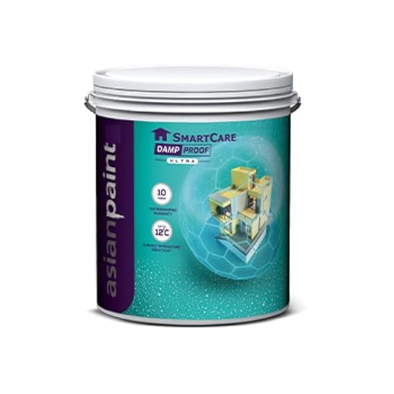 Asian Paint Smart Care Damp Proof Ultra,PU Hybrid Waterproofing,12-Year ...