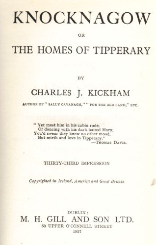 Knocknagow: Amazon.com: Books