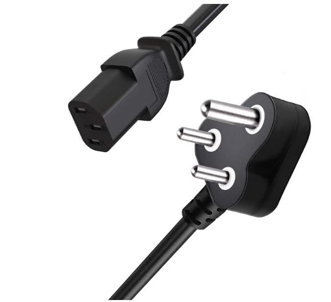 Buy Computer Power Cable Cord for Desktops PC and Printers/Monitor SMPS ...