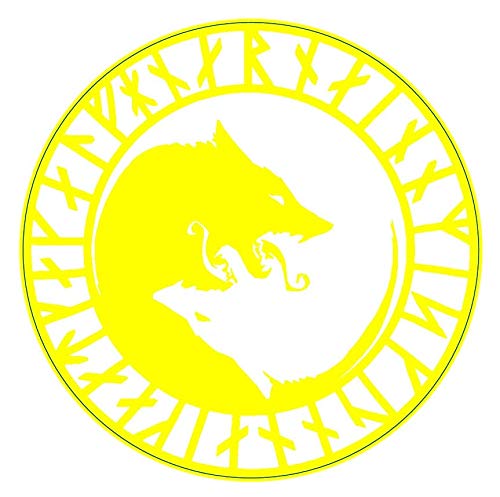 WickedGoodz Ulfhednar Rune No Mercy Nur Gewalt Wolf Vinyl Sticker ...