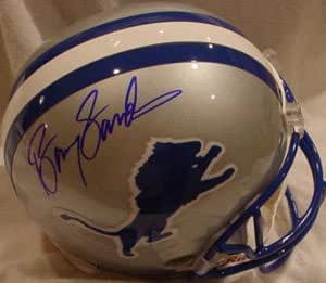 Amazon.com : Barry Sanders Autographed Helmet - Replica : Sports ...