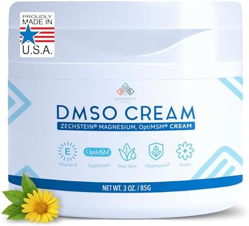 Amazon.com: Integrity Vitamins DMSO Cream with Magnesium & MSM ...