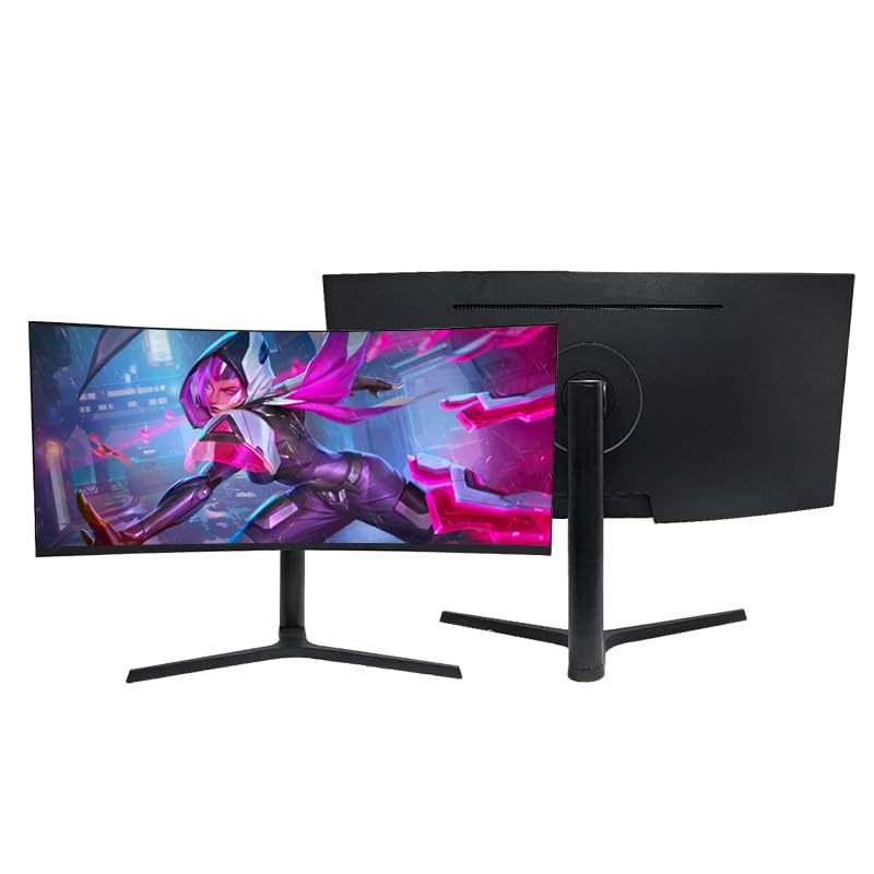 Spasm DP34-A: 34-inch Curved 4K 165Hz Gaming Monitor, IPS Panel ...