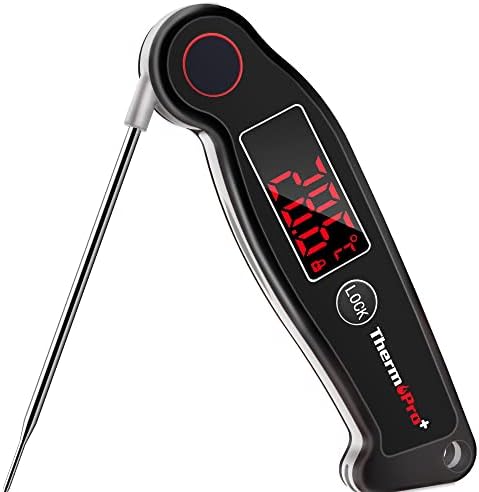 ThermoPro TP03H Meat Thermometers with Foldable Food Temperature Probe ...