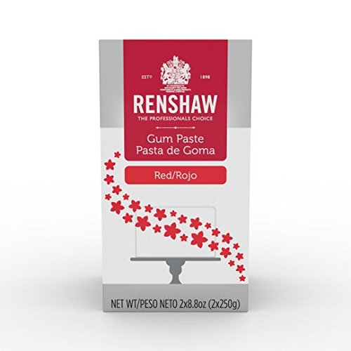 Amazon.com: Renshaw Gum Paste - Red 500 Grams : Grocery & Gourmet Food