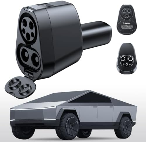 2025 Cybertruck Upgraded, 2-in-1 CCS & J1772 to NACS (TSL) Charging ...